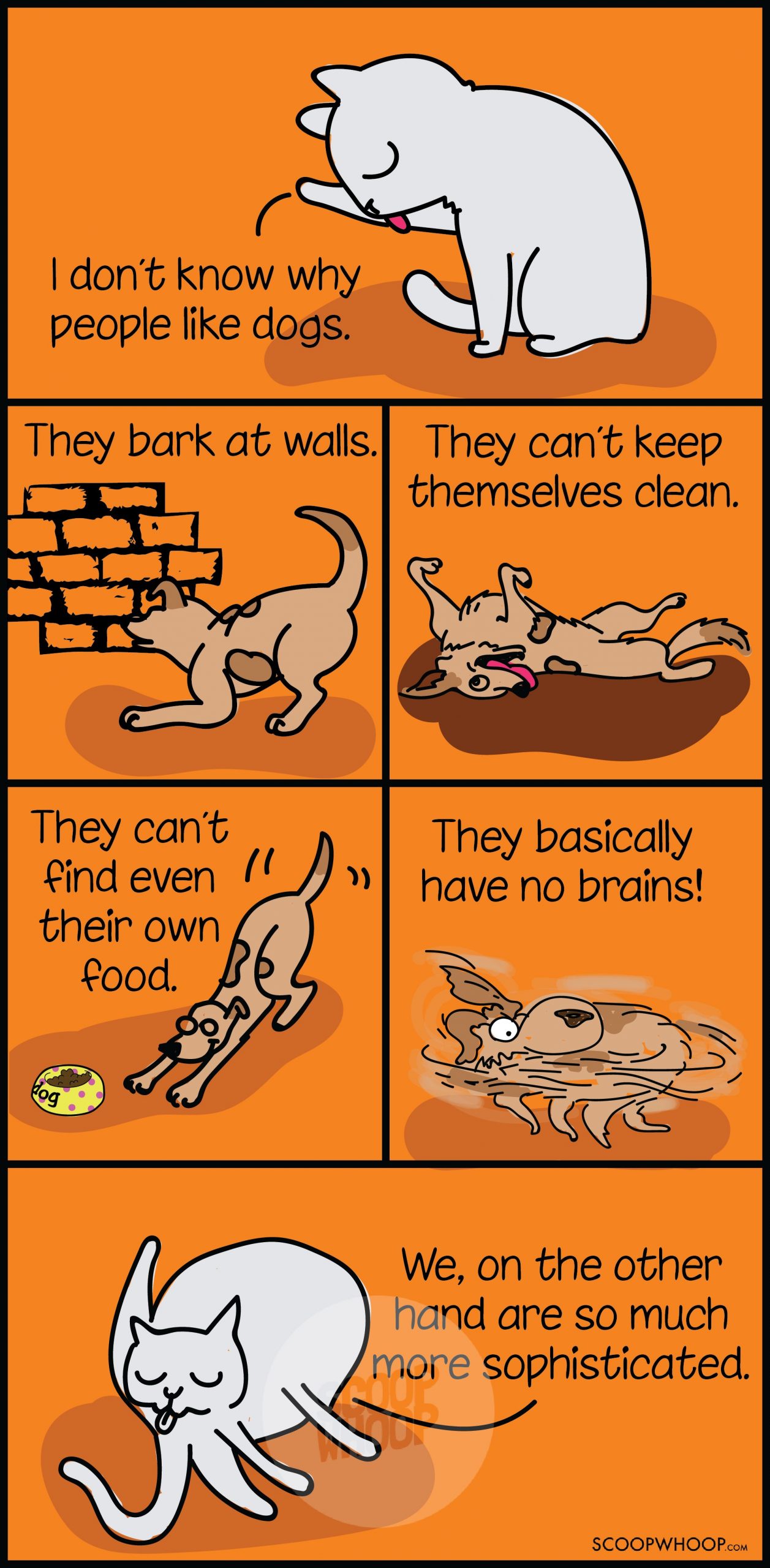11 Comics Perfectly Illustrate What Happens Between Your Pet Cat & Dog ...