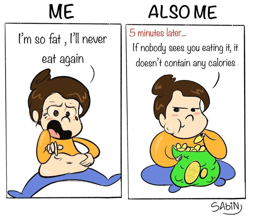 30 Funny And Relatable Comics That Show Situations Almost Anyone Can ...