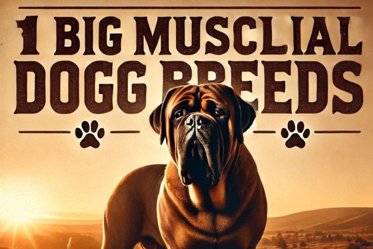 🐾 11 Big Muscular Dog Breeds Mighty Muscle with Massive Love