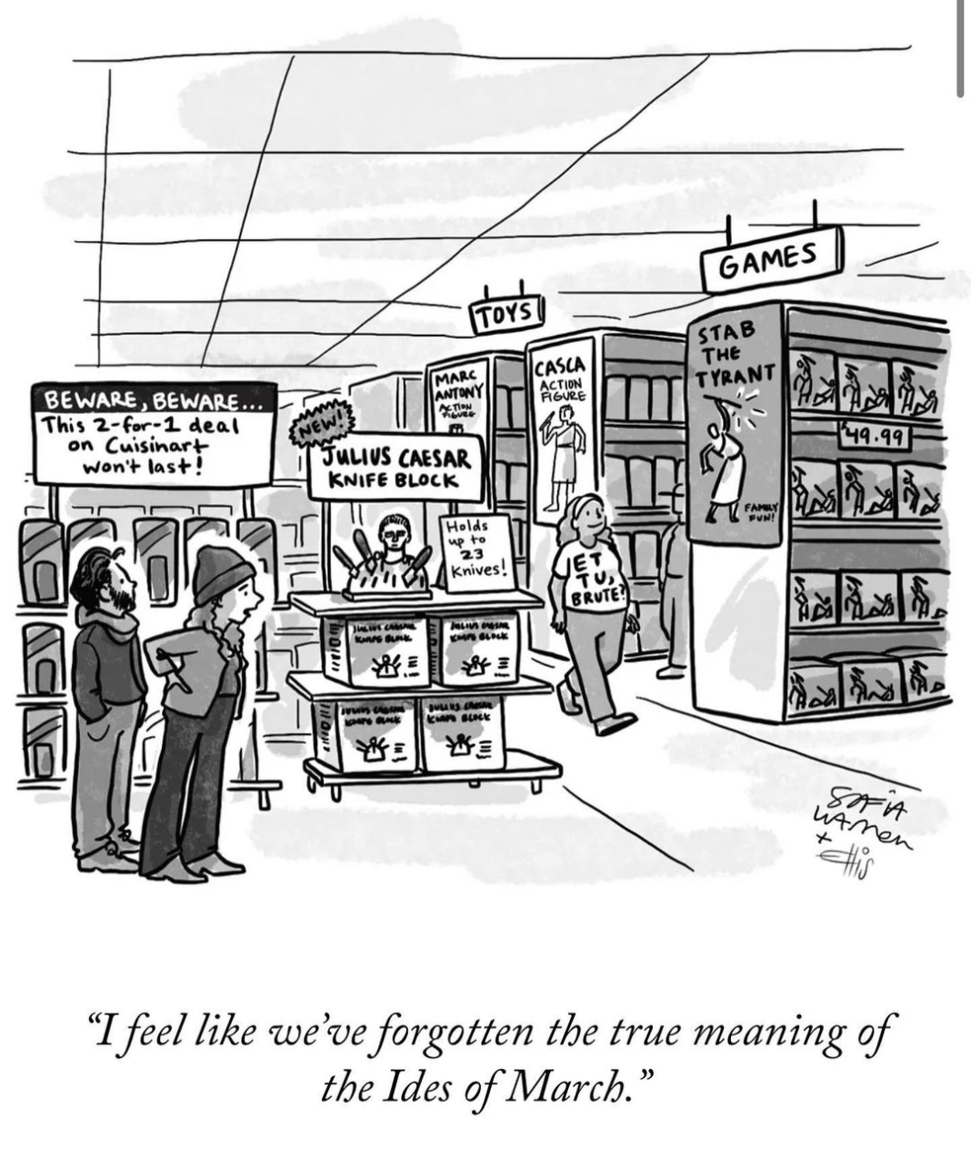 Here are 20 Brand-New Wacky One-Panel Comics by Cartoonist Ellis Rosen - Kitten Vs Puppy