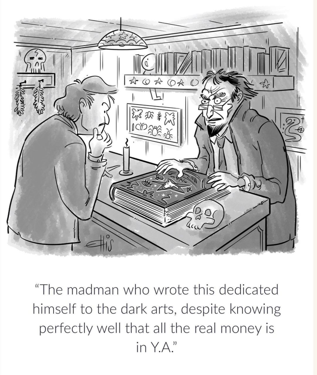 Here are 20 Brand-New Wacky One-Panel Comics by Cartoonist Ellis Rosen ...