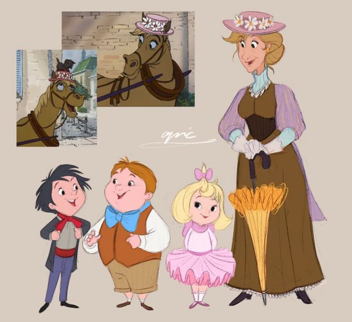 Disney Humanimalized Animal Characters Transform Humans and Humans into ...